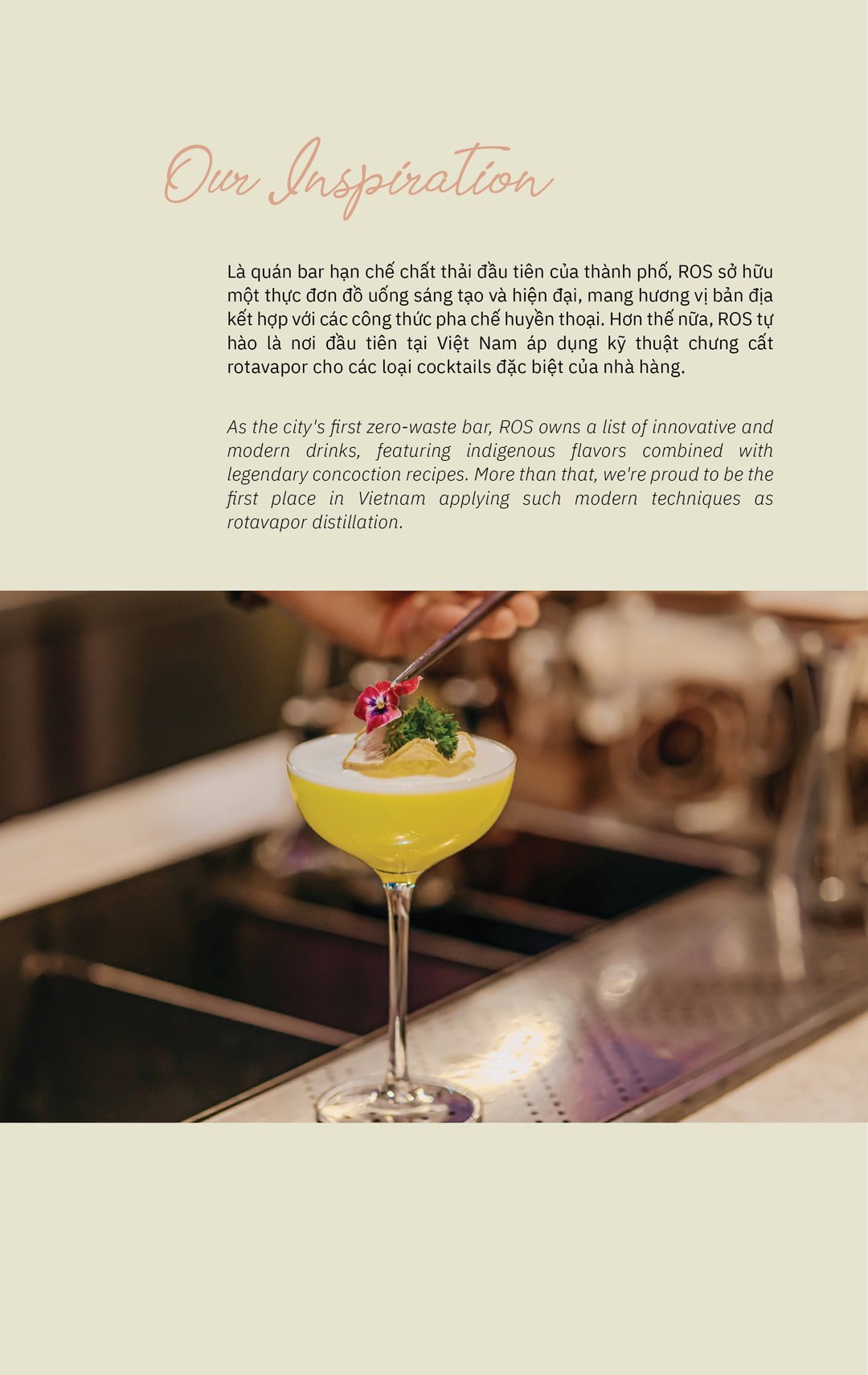 Menu – ROS Yacht Club